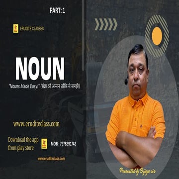 Mastering Nouns: The Building Blocks of English Grammar | PDF