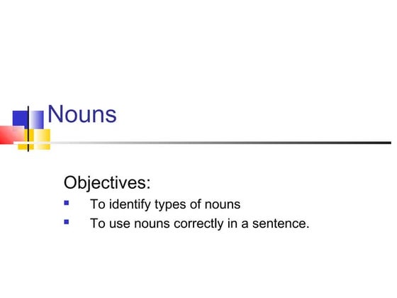 Kinds of Noun | PPTX