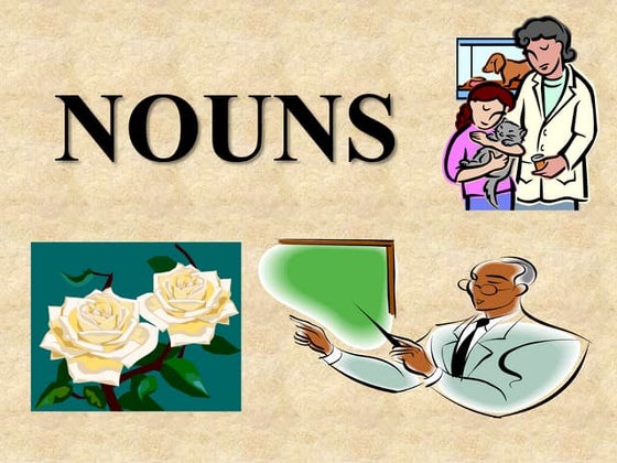 Presentation of nouns | PPT
