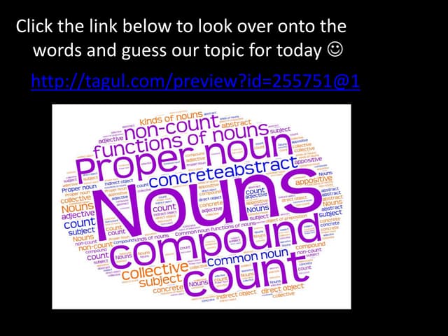 Class 3-English-PPT-Nouns and their Kinds (English Grammar) | PPTX