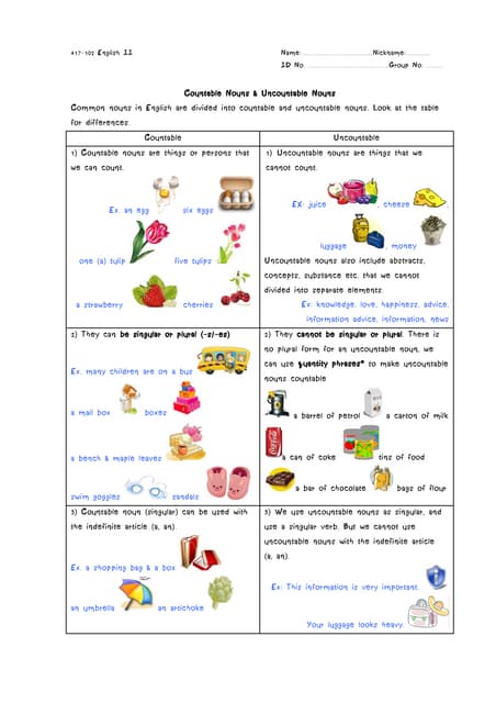 Quantifiers: English Language | PDF