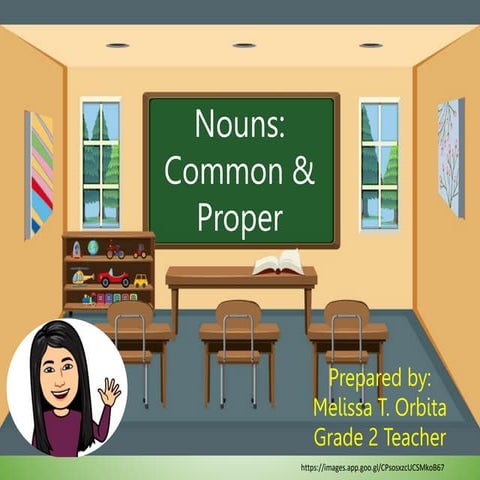 COMMON AND PROPER NOUNS - GRADE 2 | PPTX
