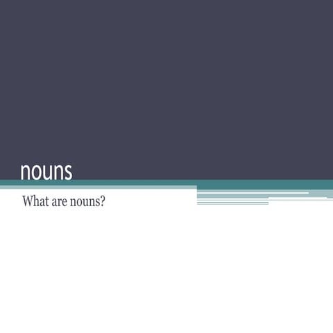 Nouns for coco | PPT