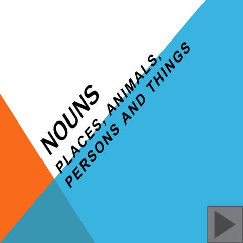 Nouns power point | PPTX