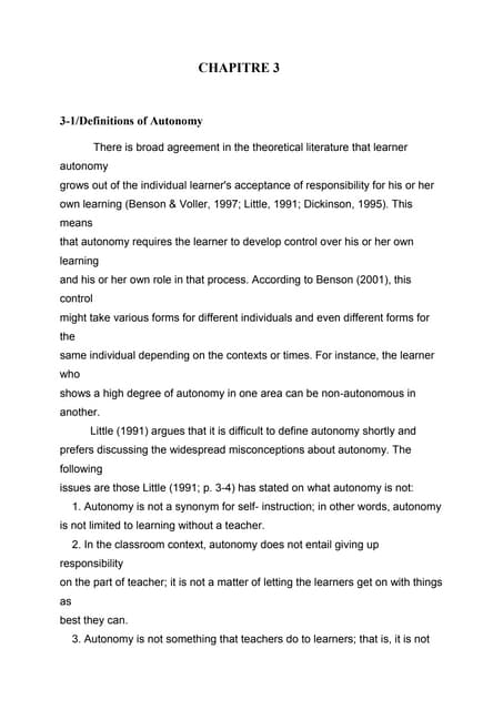 Autonomous Learning Sem 3.pptx | Educational Assessment | Education