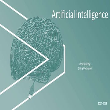Artficial intelligence | PPTX | Artificial Intelligence | Technology ...