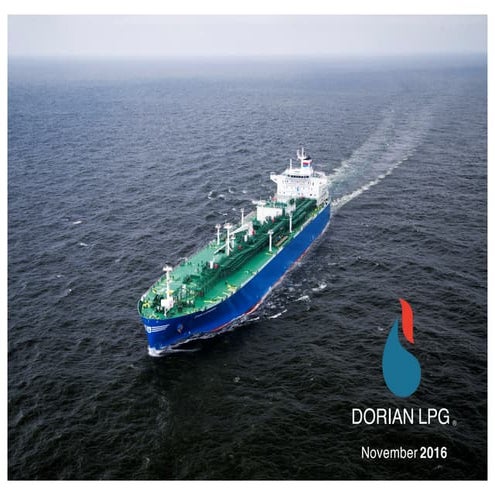 Nov 2016 Presentation - Dorian LPG | PDF