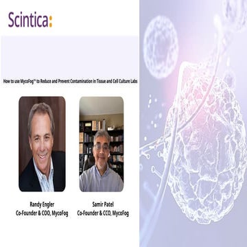 Reduce and Prevent Contamination in Tissue and Cell Culture ...