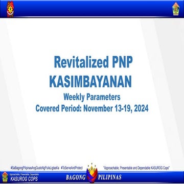 Nov 19, 2024 WEEKLY RPK PARAMETERS BAGONG-PILIPINAS.pptx