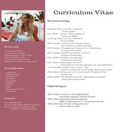 Resume / CV | PDF