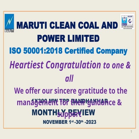 Nov 2023 _Monthly Review Revised.pptx MCCPL Report for training purpose ...