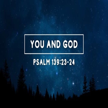 You and God | PPT