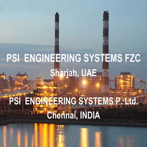 PSI Engineering Systems - product presentation | PPTX