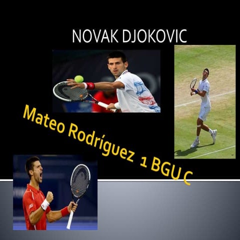 Novak djokovic | PPTX