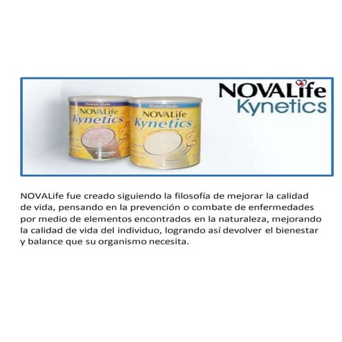 NOVALIFE suplementos alimenticios | DOCX