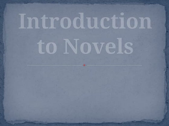 Prose | PPTX | Fiction | Books and Literature