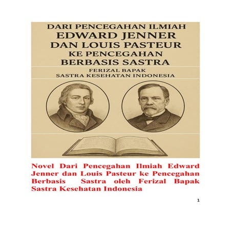 Novel Dari Pencegahan Ilmiah Edward Jenner dan Louis Pasteur ke ...