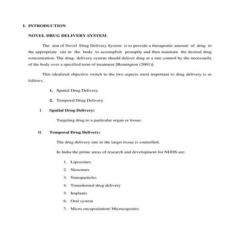 Different Forms of Drug Formulation | PPTX