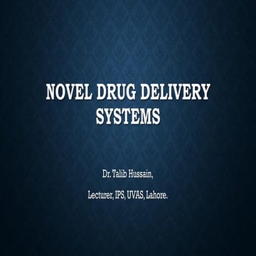 Novel drug delivery system explanation.pdf
