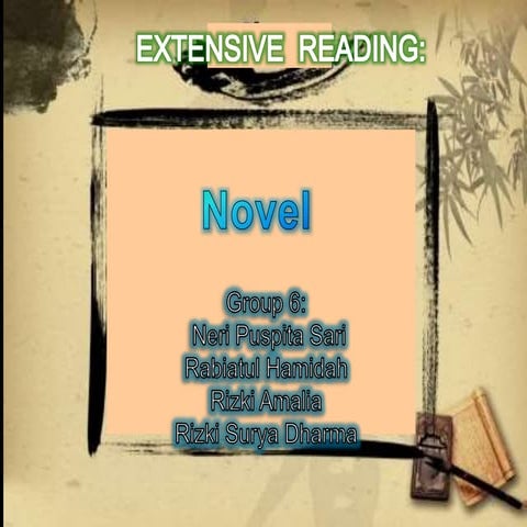 Definition, elements, uses, kinds, example of novel analysis | PPTX