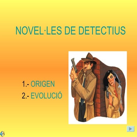 Novel·Les De Detectius | PPT