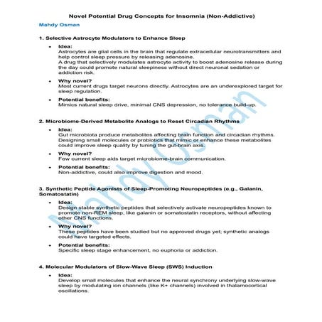 Novel Potential Drug Concepts for Insomnia (Non-Addictive).pdf