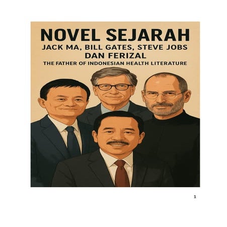NOVEL SEJARAH JACK MA, BILL GATES, STEVE JOBS dan FERIZAL THE FATHER OF ...