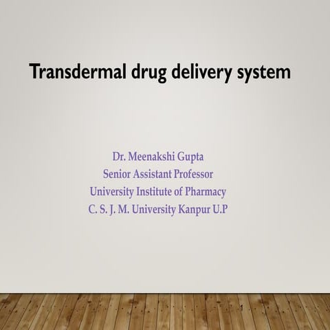 NOVEL DRUG DELIVERY SYSTEM, TRANSDERMAL DDS.pdf