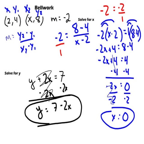 Standard form solve equations