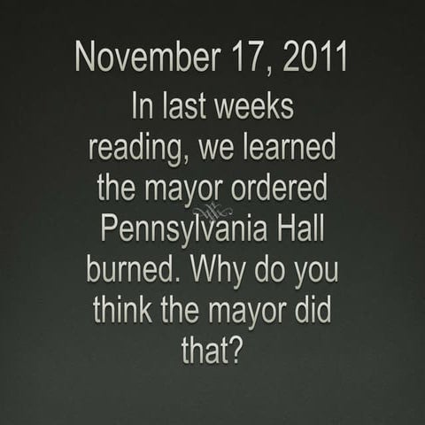 November 17, 2011 | PPTX