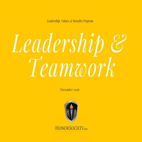 Teamwork presentation (FIT) | PPTX