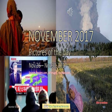 NOVEMBER 2017 - Pictures of the day - Nov.26 - Nov.30, 2017 | PPT