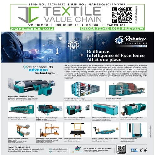 Textile Value Chain- Nov 2022 | PDF