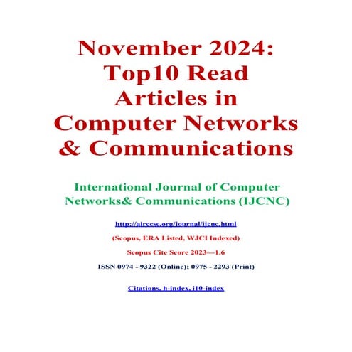 November_2024 Top 10 Read Articles in Computer Networks ...