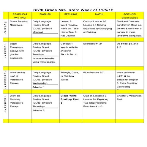 Week of sept. 6 | PDF