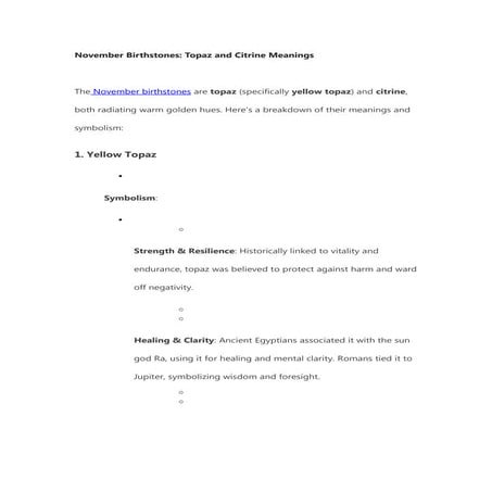 November Birthstones Topaz and Citrine Meanings.docx