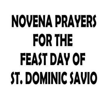 NOVENA PRAYERS SDS this is a prayer for preparation | PPTX
