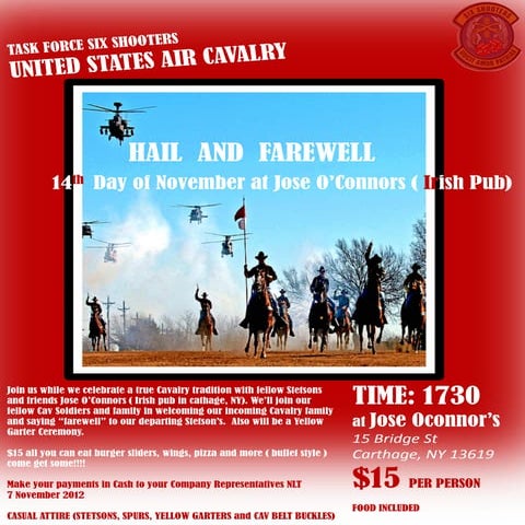 Nov hail and farewell flyer | PDF