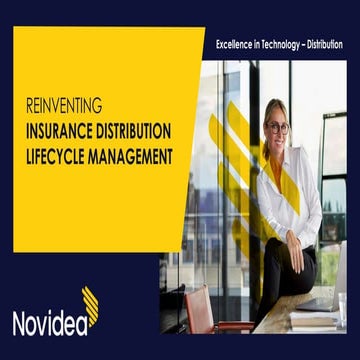 Novidea - Insurtech Innovation Award 2023 | PPTX