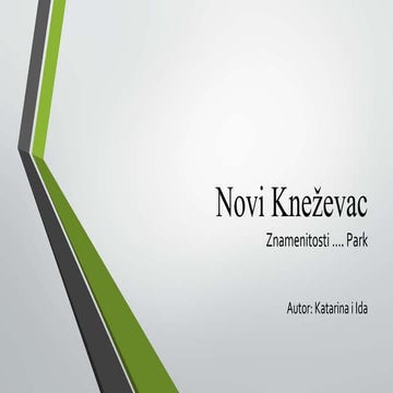 Novi Kneževac | PPT