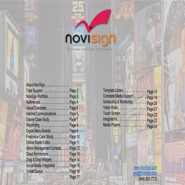 NoviSign digital signage | PPT