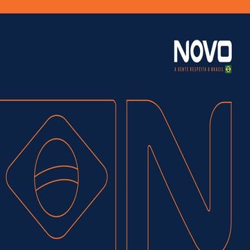 NOVO brandbook 2023 - Manual e aplicações da nova logo NOVO | PDF