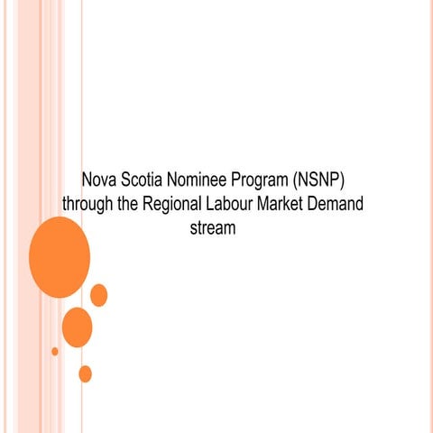 Novoscotia provincial nominee program | PPSX