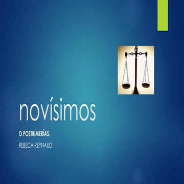 Novísimos | PPTX