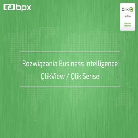 QlikView / Qlik Sense | PPT