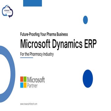 The Future of Pharmacy Retail: Microsoft Dynamics ERP by Nowara ...