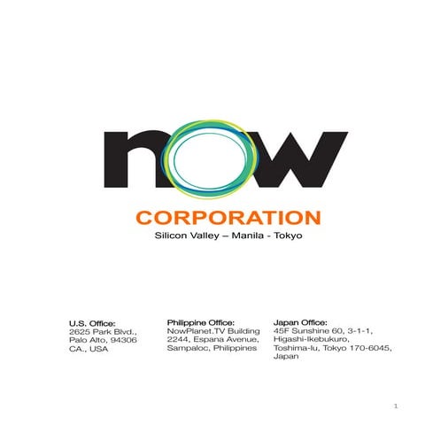NOW Corporate Profile | PDF