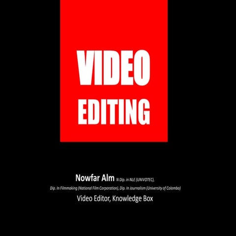 video editing | PPT