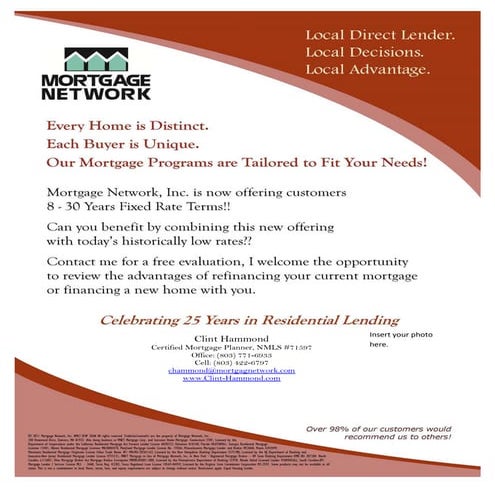 Now offering fixed rate terms flyer | PDF