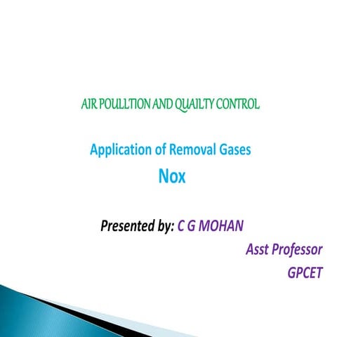 Nox reducing | PPT